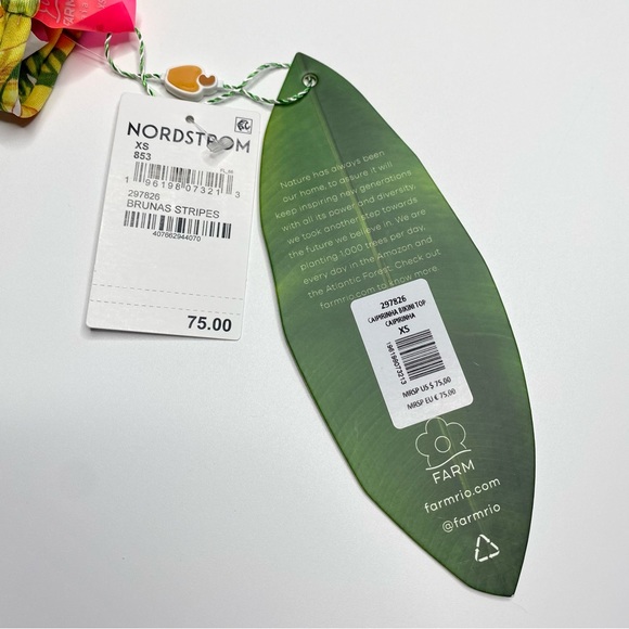 FARM Rio | Swim | Farm Rio Caipirinha Knotted Bikini Top | Poshmark